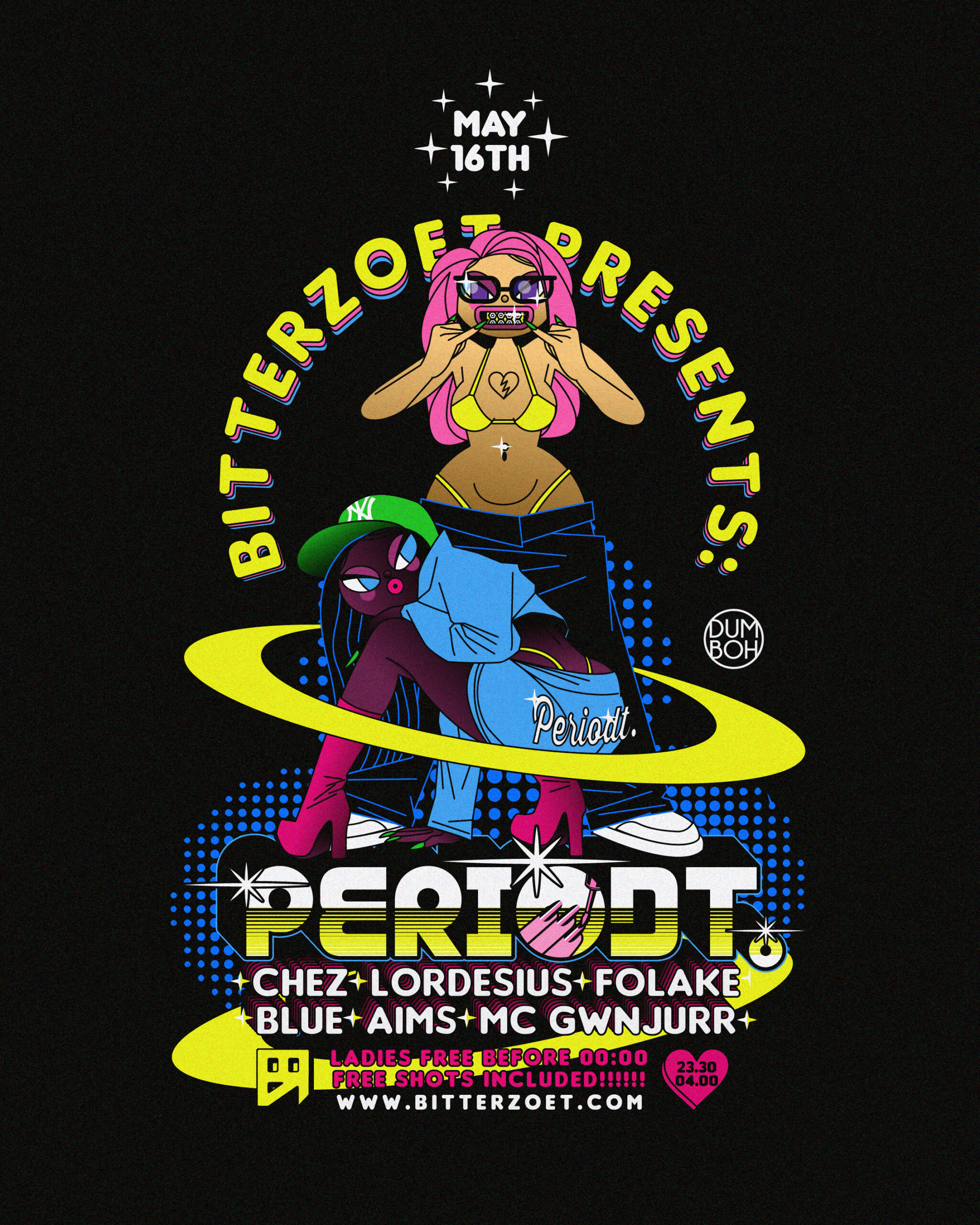 PERIODT. · Bitterzoet